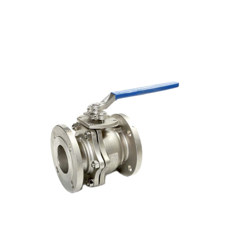 2-Pce Cast Steel Full Bore Ball Valve, Class 150 Flanged - Valve ...